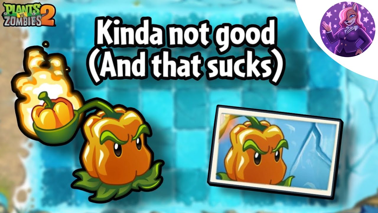 Pepper-pult: The Campaign's Most Tragic Offensive Plant... (PVZ2) - YouTube