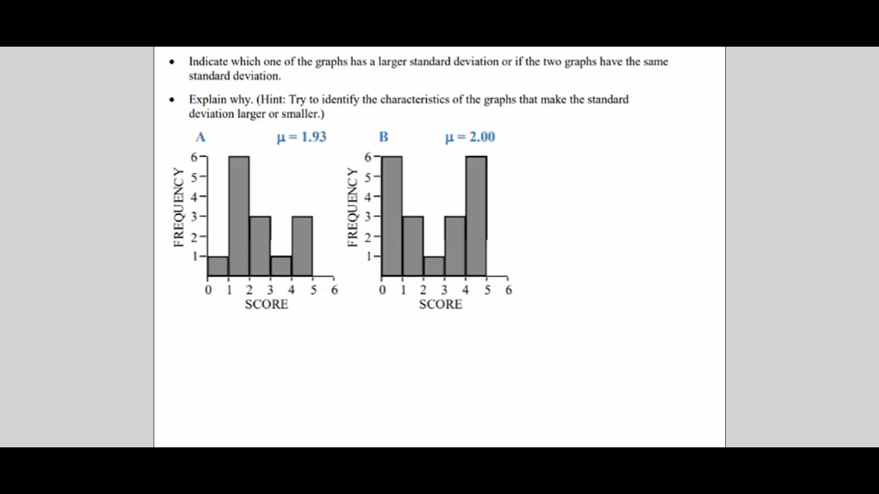 5 standard deviation - YouTube