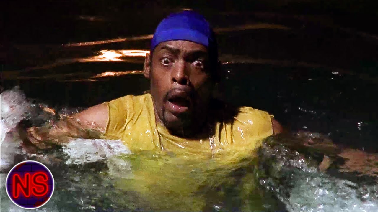 Rapper Coolio Gets Attacked by Shark | Red Water (HD Scene) - YouTube