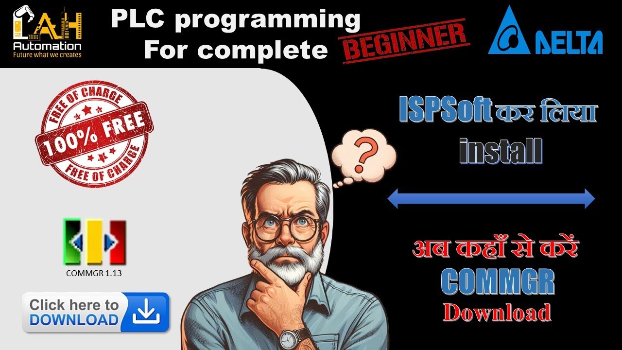 How to download delta PLC communication software COMMGR? - YouTube