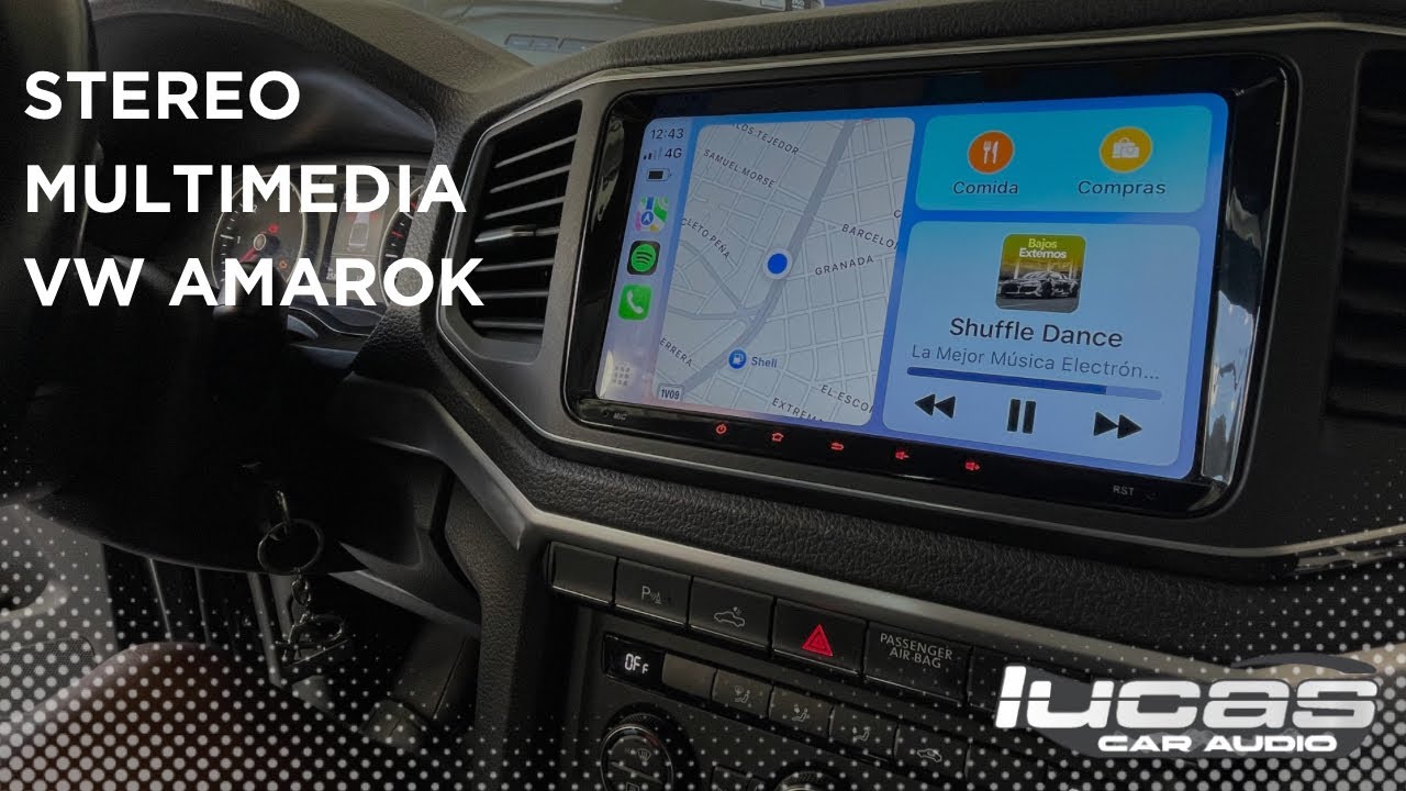 Stereo Multimedia con sistema Android, GPS, CarPlay & Android Auto para ...