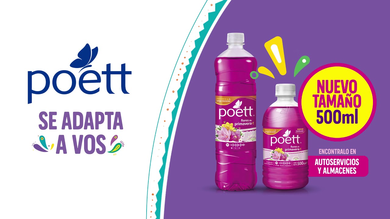 ¡Se agrandó la familia! Sumamos un NUEVO Poett de 500 ml.Poett se ...