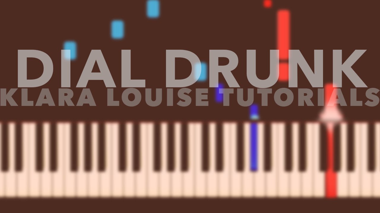 DIAL DRUNK | Noah Kahan Piano Tutorial - YouTube