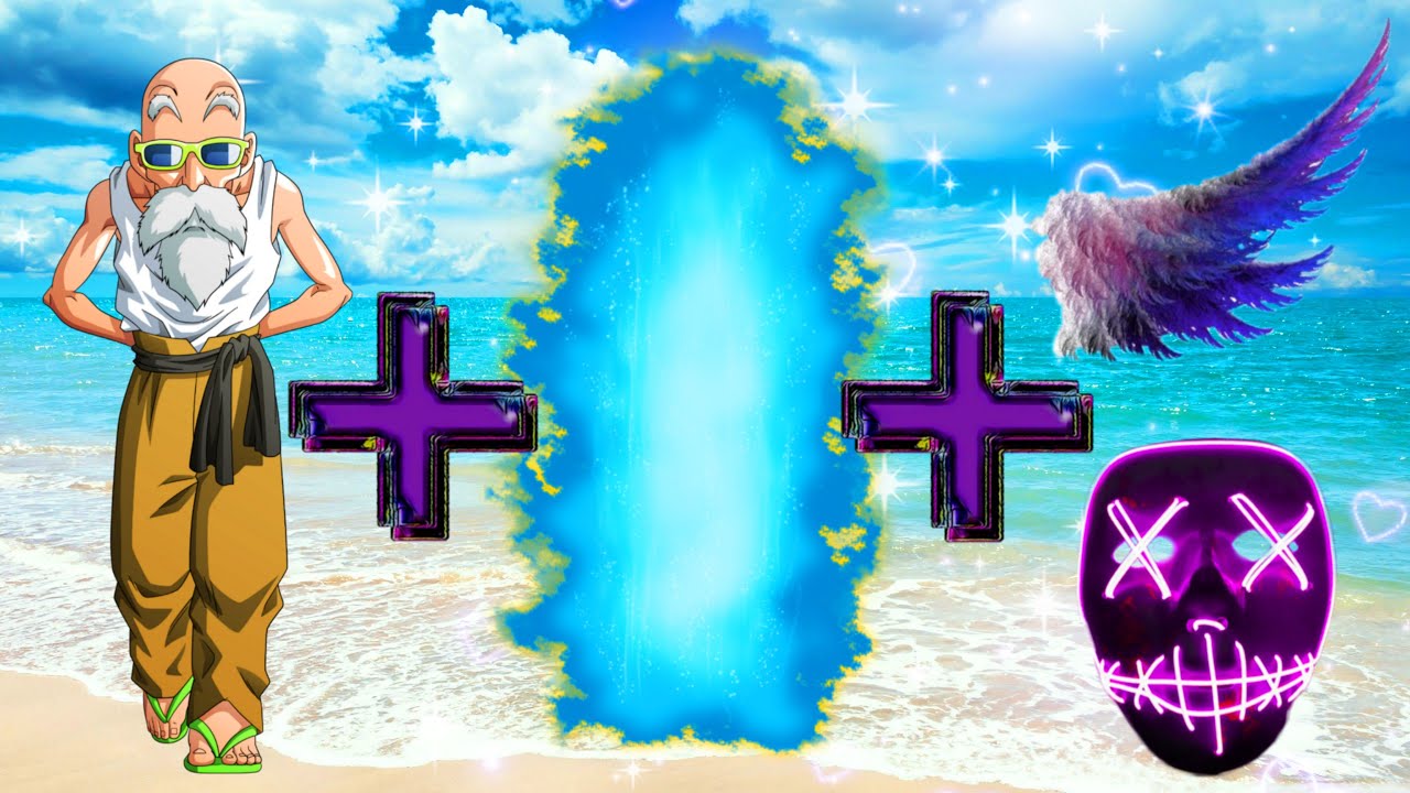 Master Roshi Super Saiyan Blue Hacker 😳 Who is Stronger ? Part 1.3 ...