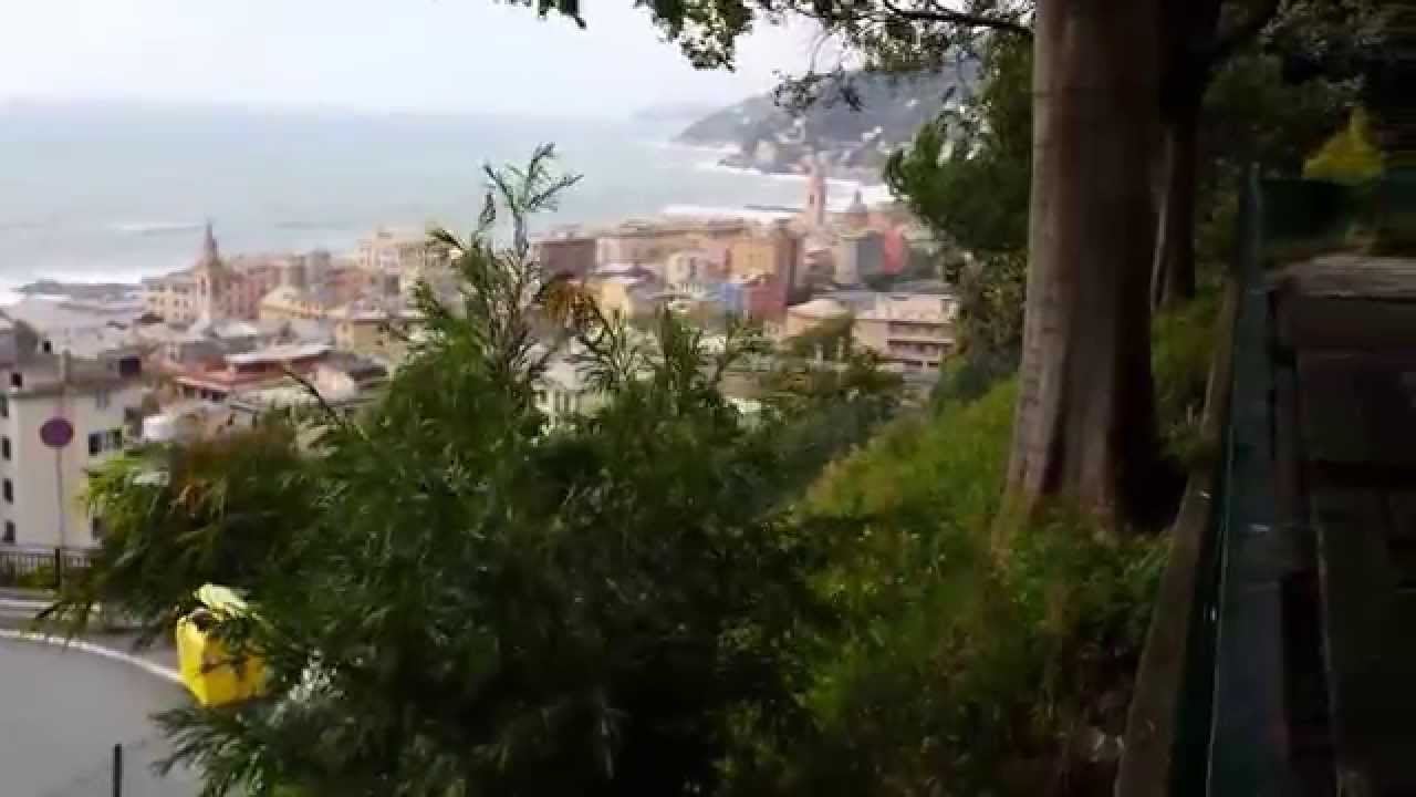 Genova Voltri Liguria Italy 04-11-2014 Vento forte mare in burrasca ...