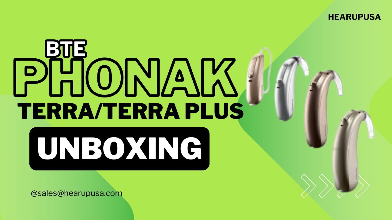 Latest Phonak Terra / Terra Plus BTE Hearing Aid Now Streaming - YouTube