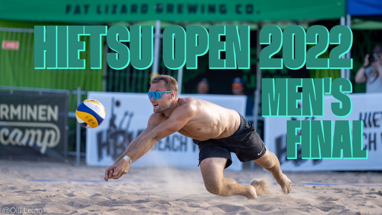 Beach Volley - Hietsu Open 2022 - Men's Final: Vasiljev/Rumsevicius vs ...