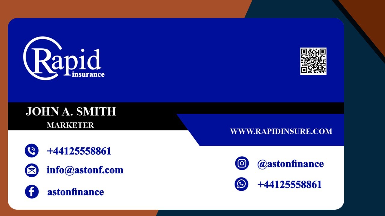 Basic Business Card Design video in CorelDraw Complete Walkthough - YouTube