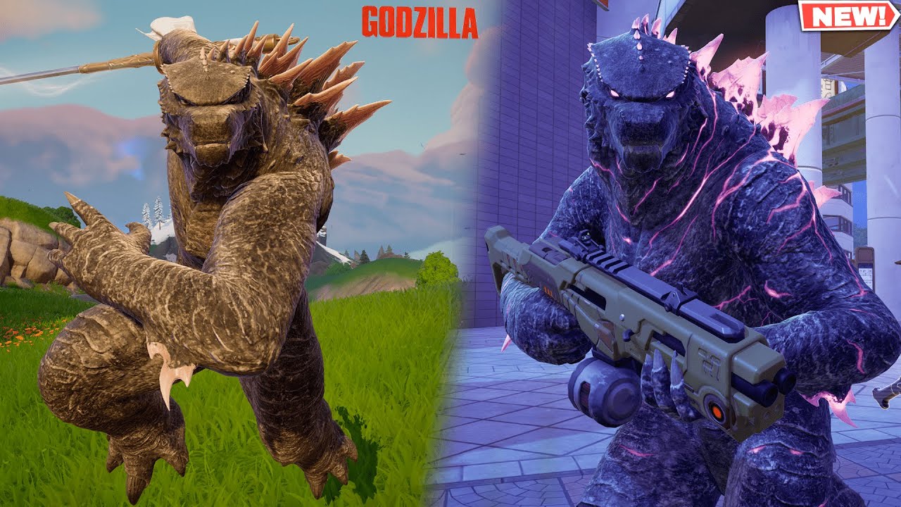 Fortnite GODZILLA EVOLVED Skin GAMEPLAY! (Chapter 6 Battle Pass Bonus ...
