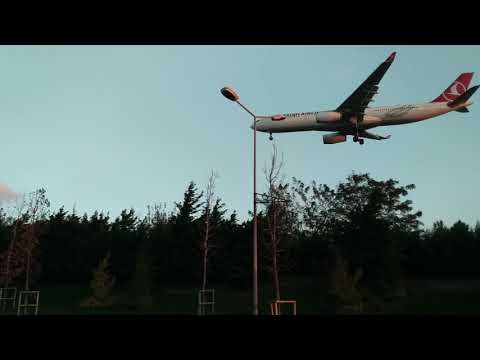 ATATÜRK HAVALİMANI UÇAK İNİŞLERİ [LTBA] 09.11.2018(Bölüm 14) FLORYA(En büyük uçak)