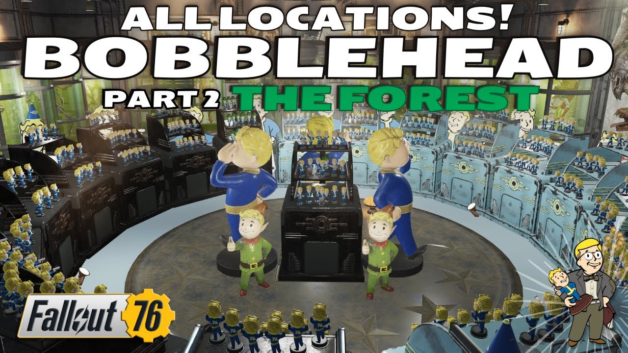 Discover All Fallout 76 Bobblehead Locations! Part 1 - The Forest - YouTube