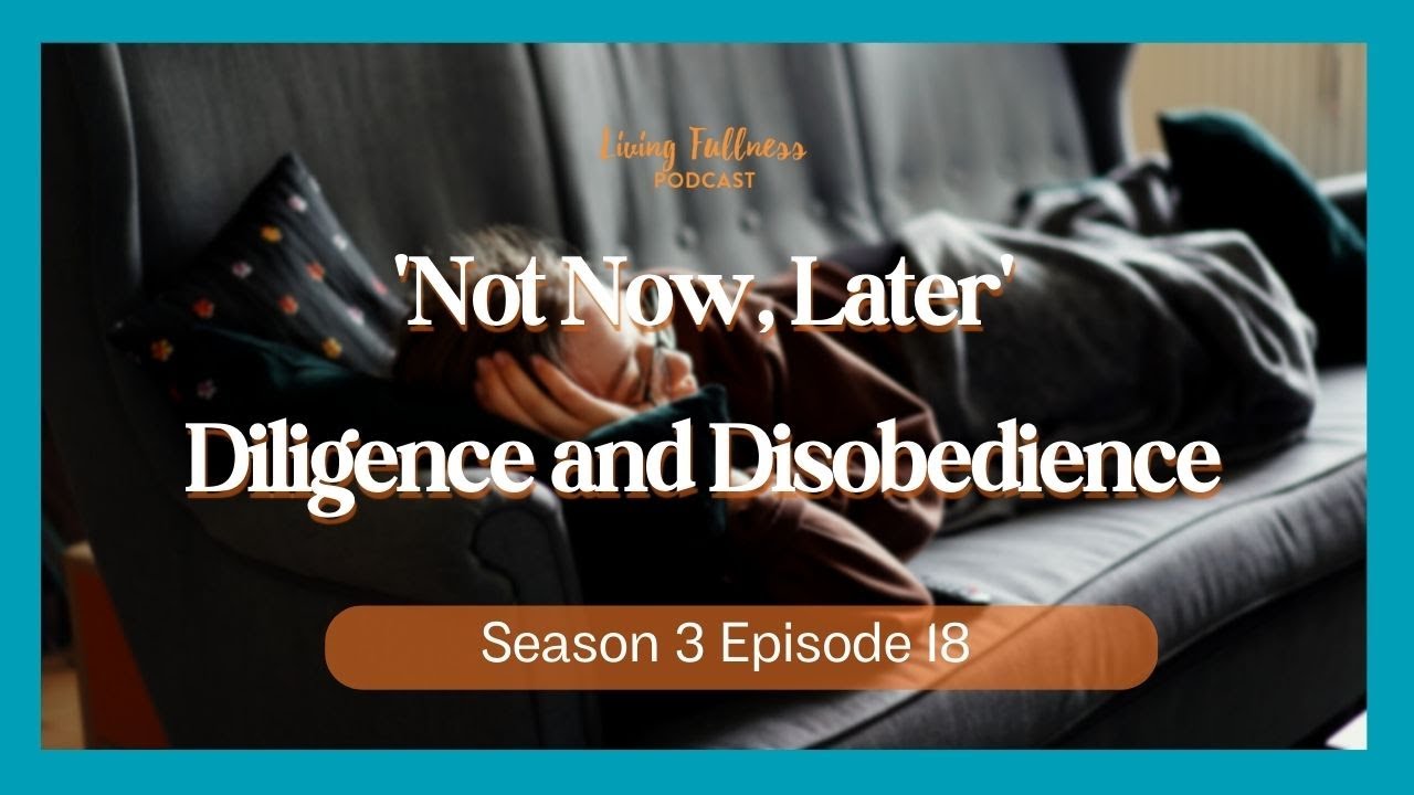 S03 Ep18 - ’Not Now, Later’ - Diligence and Disobedience - YouTube