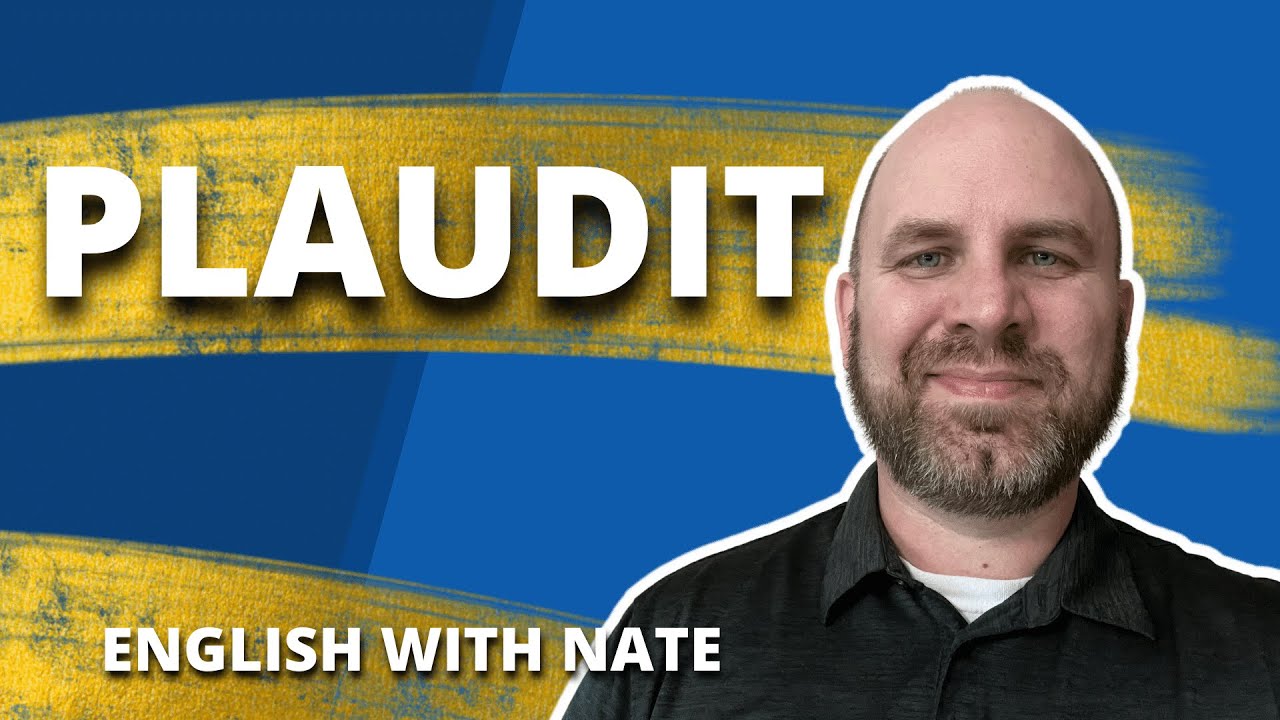 Plaudit Meaning / Pronounce Plaudit - YouTube