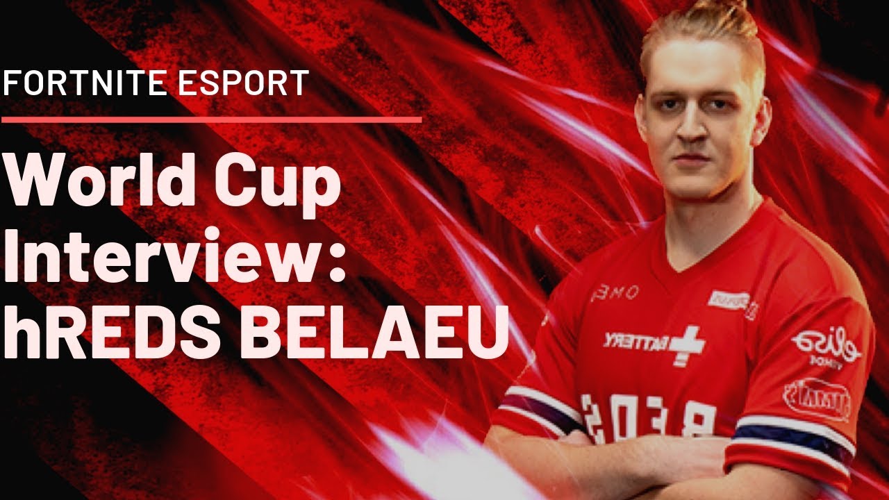 Interview with hREDS BELAEU: He qualified for Fortnite World Cup! - YouTube