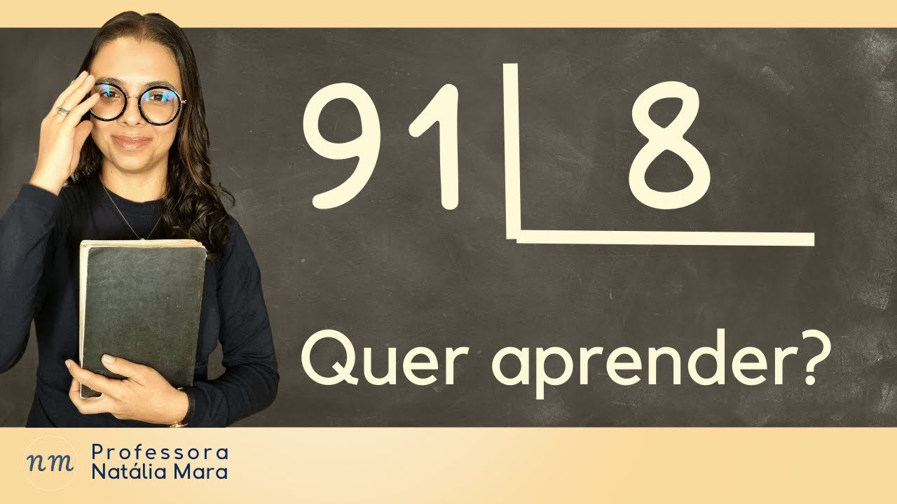 91÷8 | 91/8 | 91 dividido por 8| Como dividir 91 por 8? | Como aprender ...