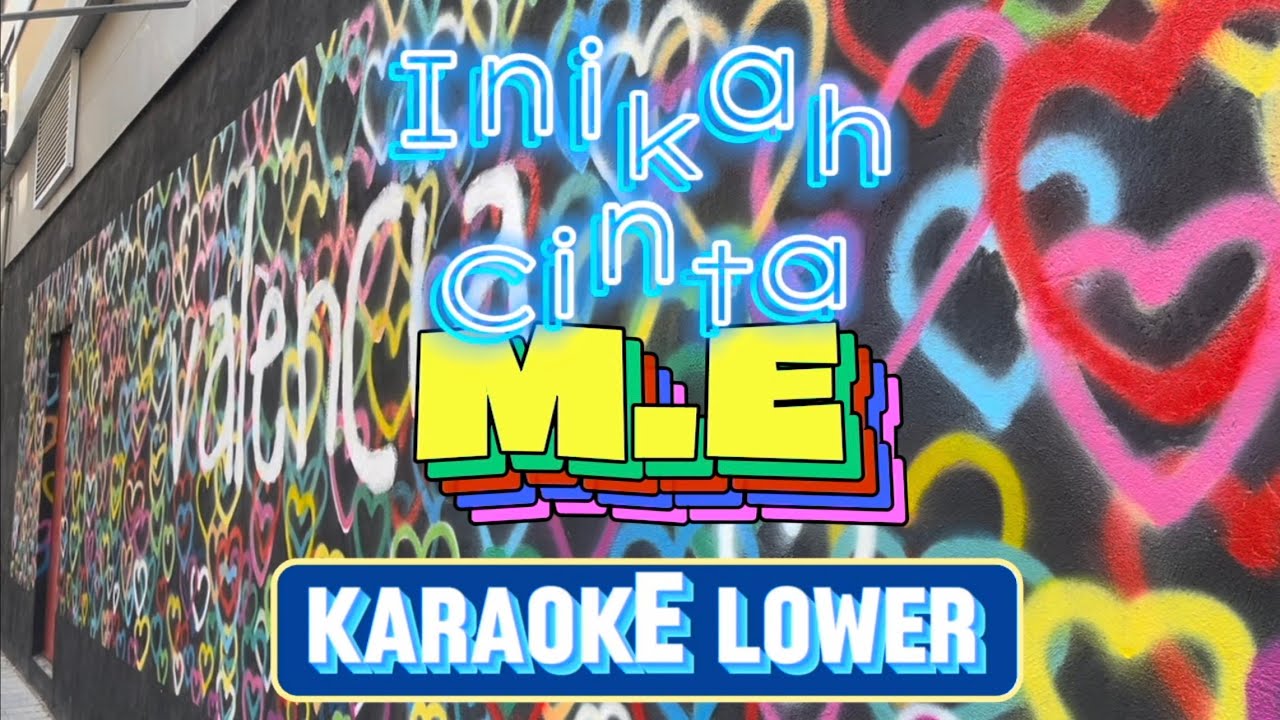Inikah Cinta by M.E Karaoke Lower version - YouTube