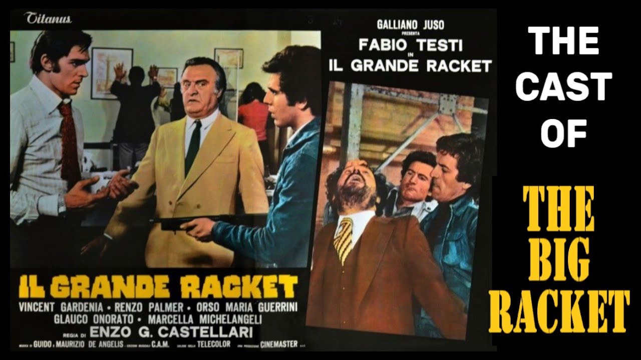 Il grande racket - The big racket - The cast (1976) - YouTube