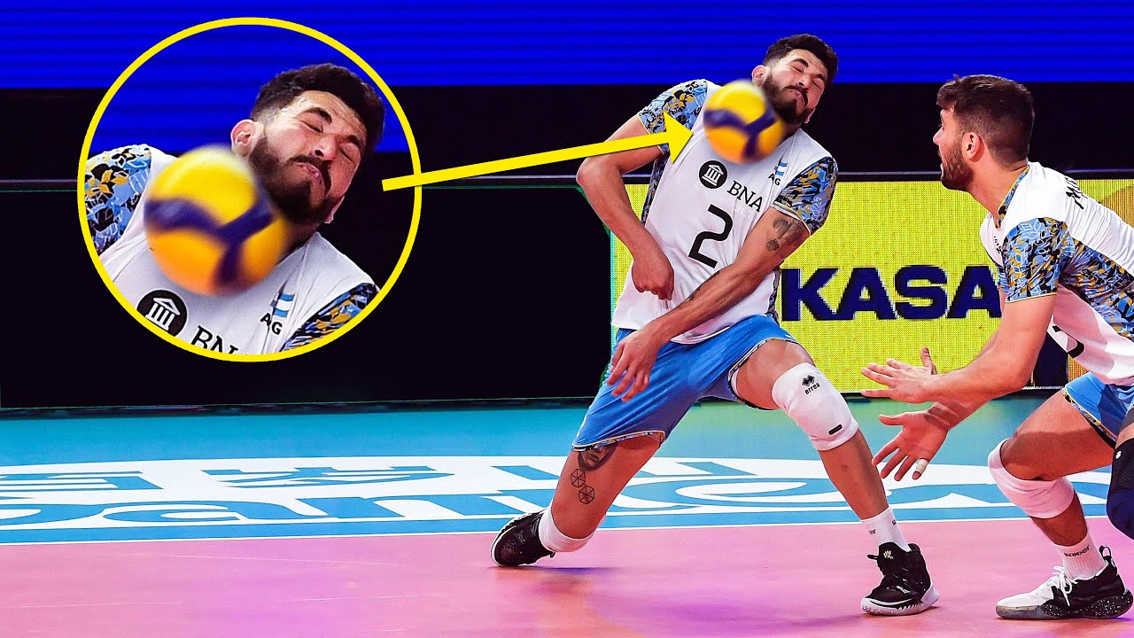 20 MONSTER Volleyball Spikes Caught on Camera !!! - YouTube