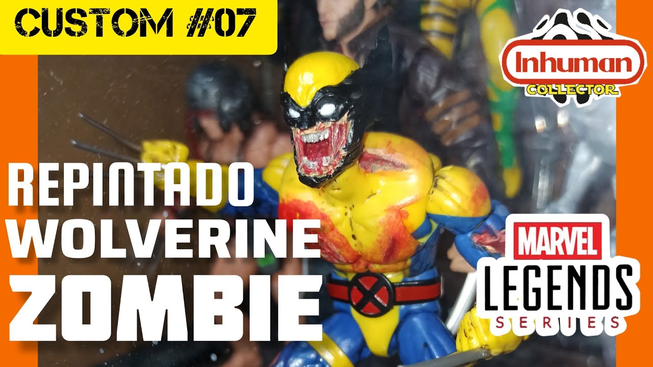 CUSTOM #07 WOLVERINE ZOMBIE || INHUMAN ACID COLLECTOR - YouTube