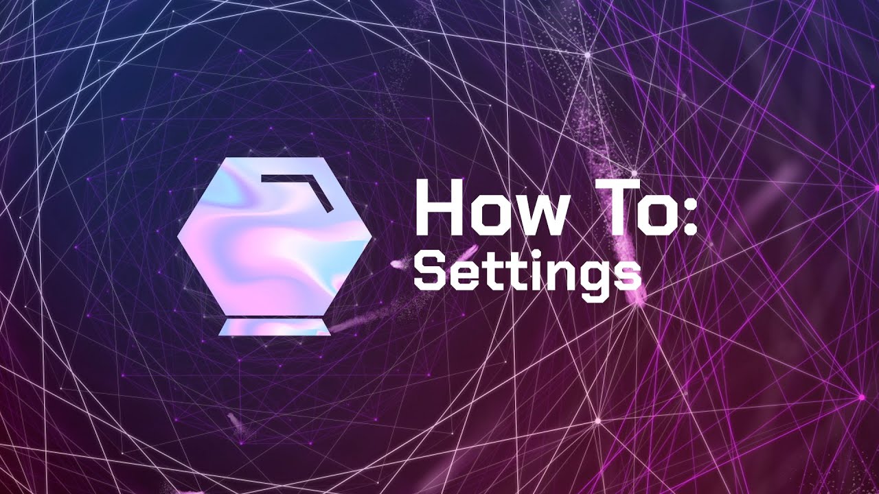 How To Use Settings - ProphetBots - YouTube