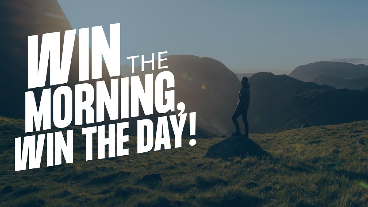Win the Morning, Win the Day! 🌅 - YouTube