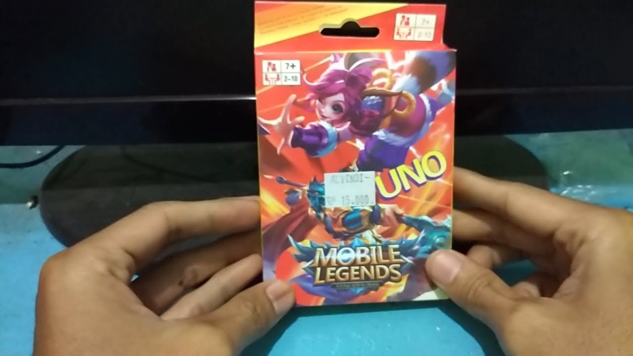 Unboxing Uno Mobile Legends Cards - YouTube