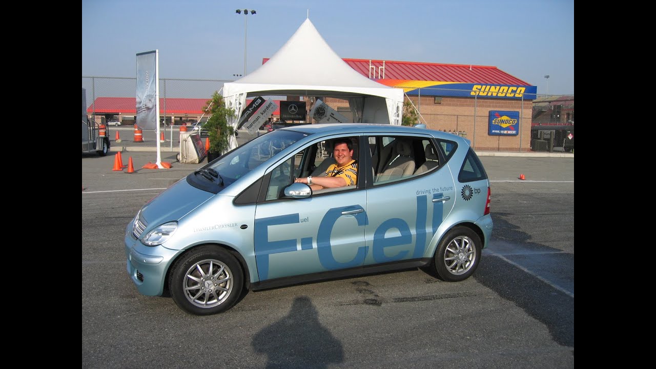 Hydrogen is the future - Mercedes F-Cell (Fuel Cell) A-Class Prototype - YouTube
