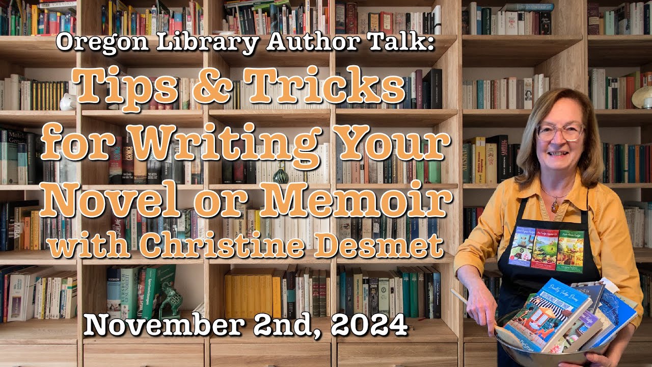 Library Author Talk: Tips & Tricks for Writing Your Novel or Memoir ...