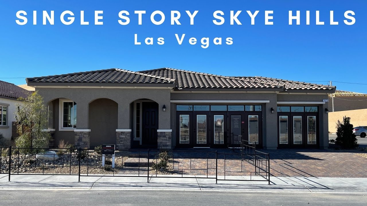 New Single Story Home For Sale Las Vegas | Somerston Ranch, Skye Hills ...