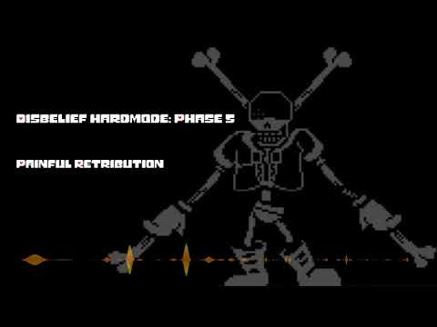[Disbelief Hardmode: Phase 5] Painful Retribution　（不信パピルス戦BGM・第5形態）一時間耐久　【リクエスト】０