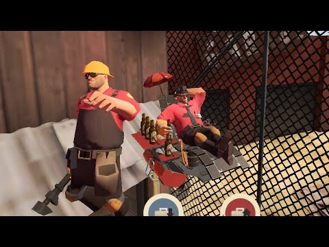 how to get to a funny spot on 2fort with the engineer - YouTube