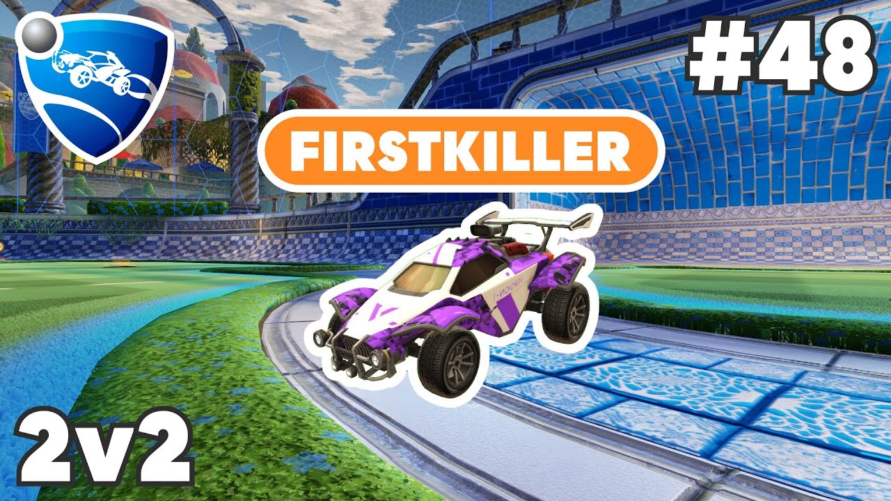 Firstkiller Ranked 2v2 PRO Replay #48 - Rocket League Replays - YouTube