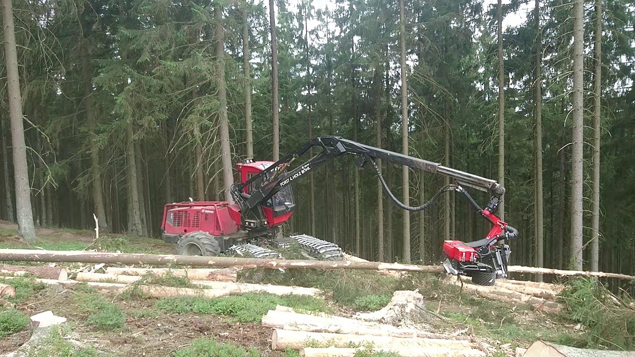 Debarking Head am Harvester – entasten und entrinden in wenigen ...