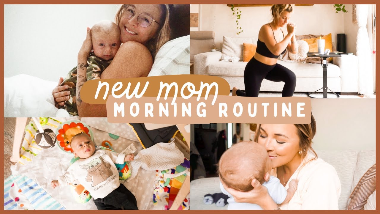 NEW MOM MORNING ROUTINE..vlog style - YouTube