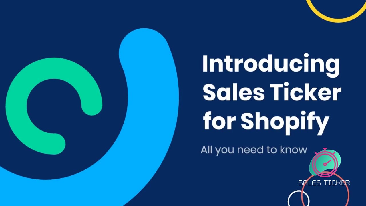 Sales Ticker App Configuration and Performance #shopifyapp #shopify # ...