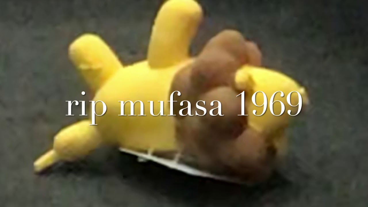 rip mufasa 1969 - YouTube