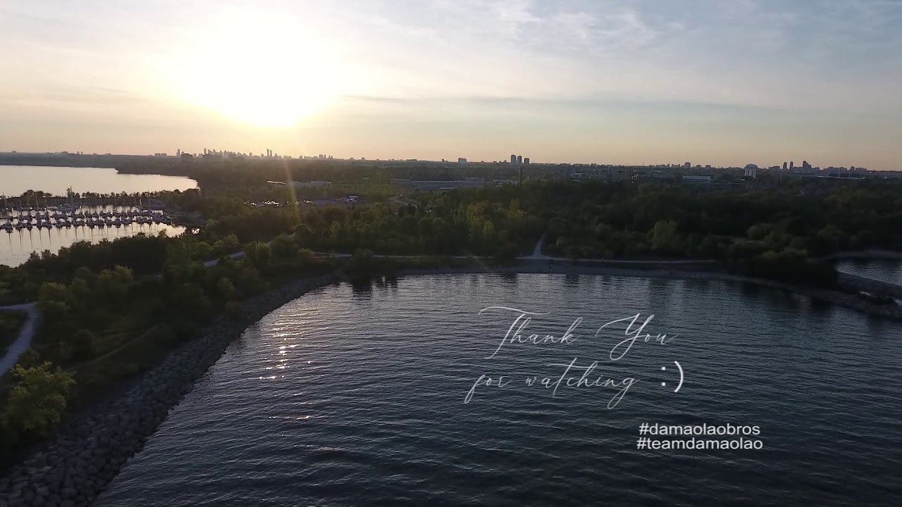 Aerial view of lakeshore 2016 - YouTube