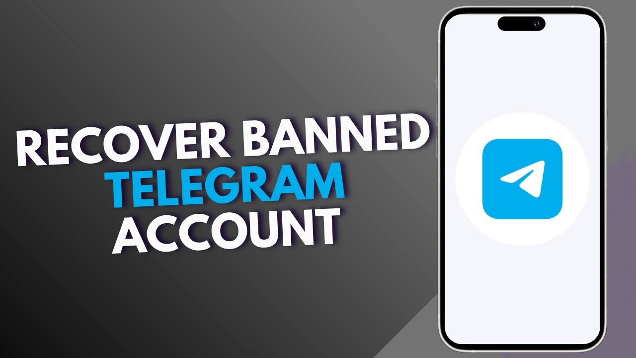 How to recover banned Telegram account - YouTube