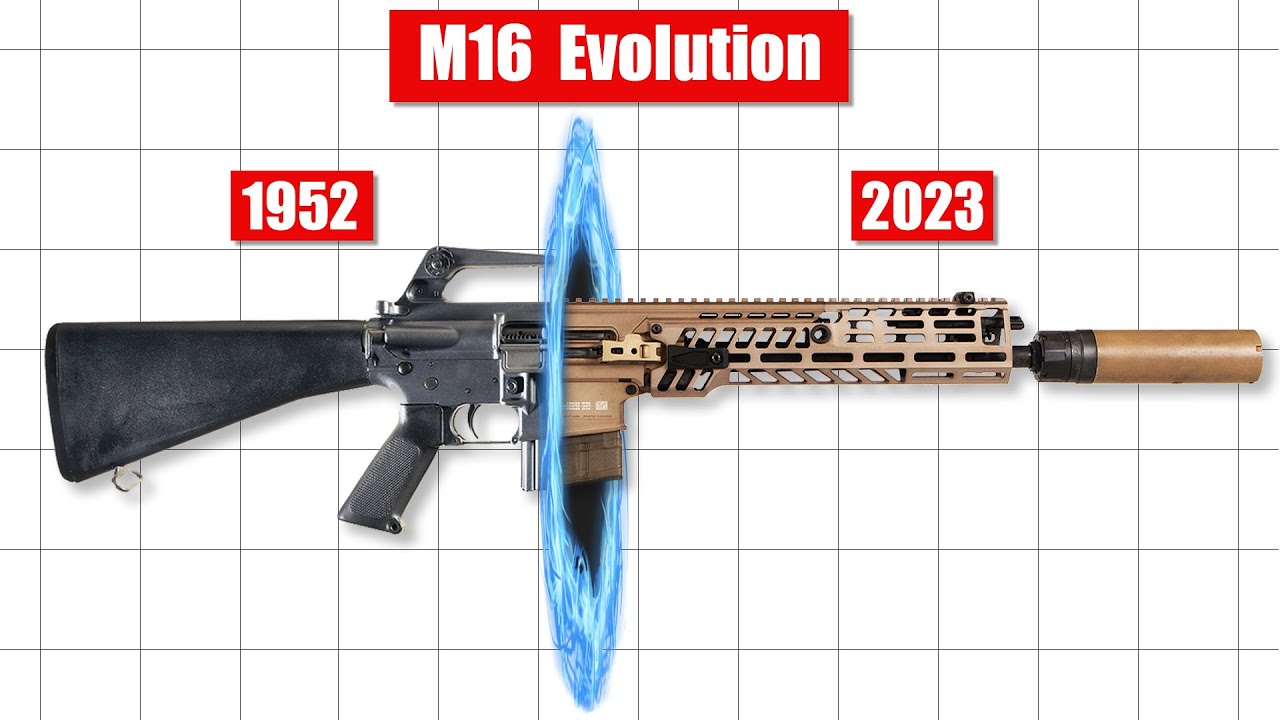 Evolution Of M16 Rifle (1952-2023) - YouTube