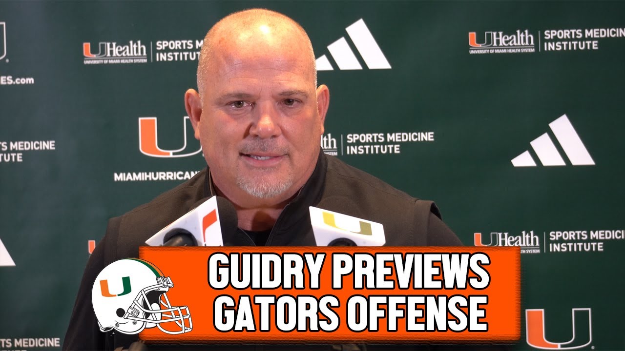 Lance Guidry on Facing Florida in Season Opener - YouTube