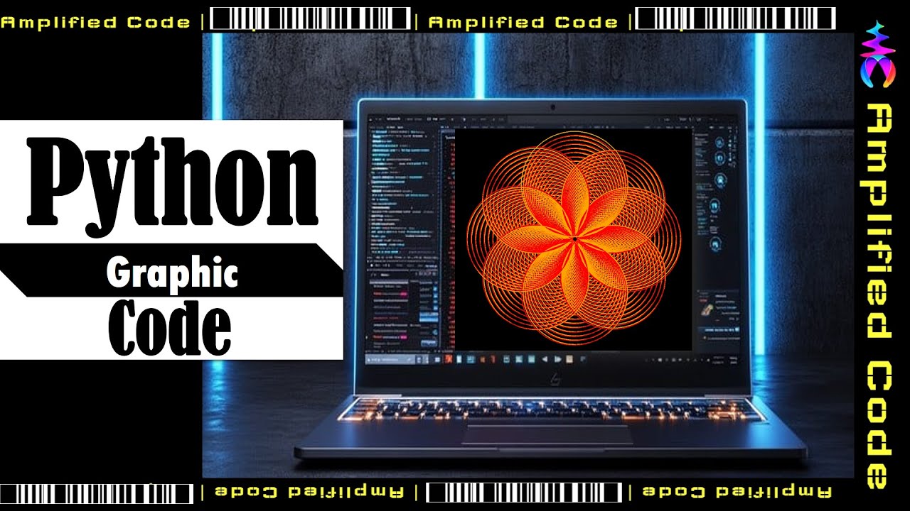 44. Flower By Circle | Turtle Graphic Design Project Code | Python Programming - YouTube