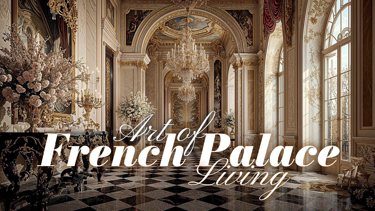 French Palace Living: Timeless Elegant Interiors - YouTube