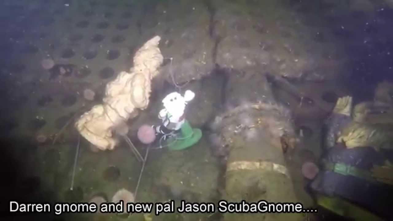 Underwater Gnome Garden - YouTube