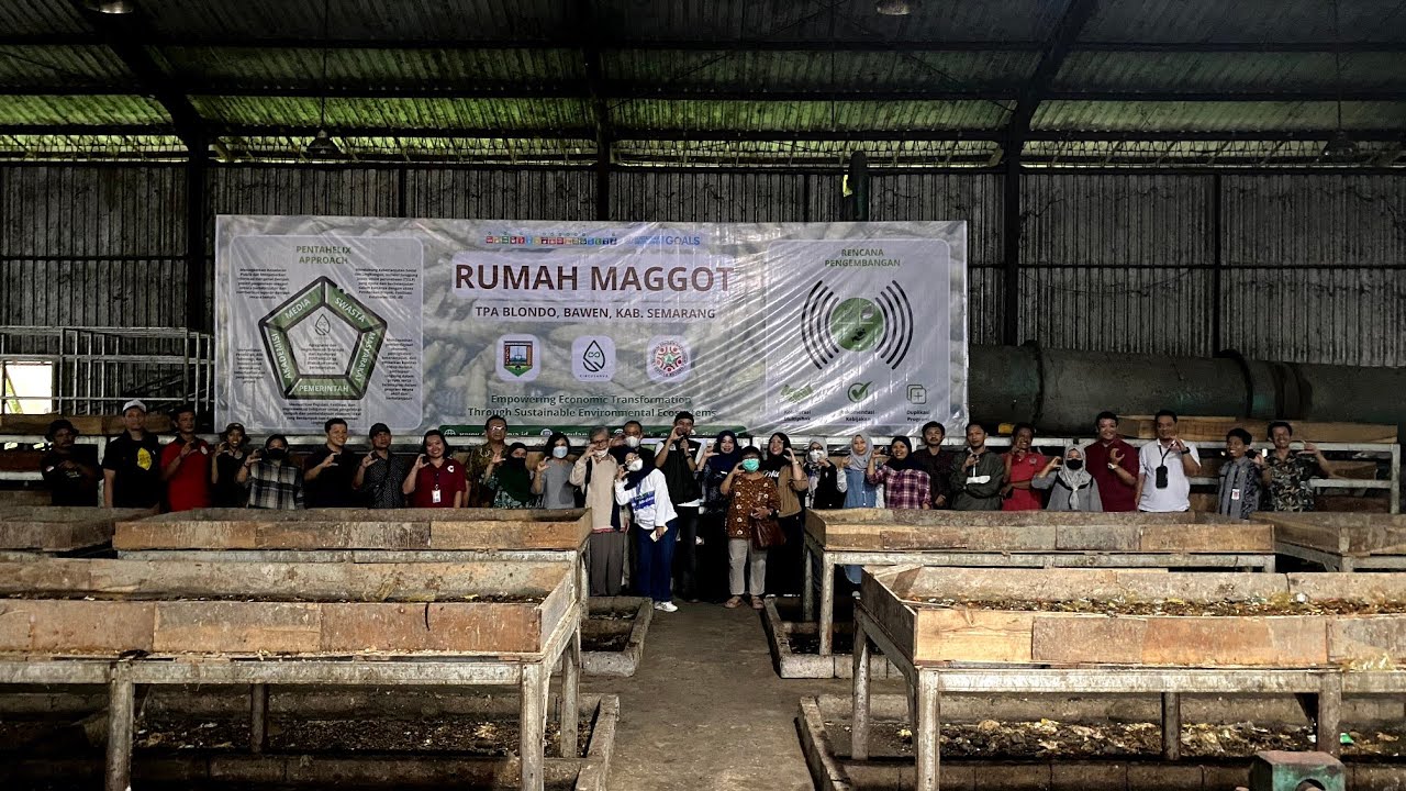 LAUCHING CIRCULARVA HUB. SEMARANG TPA BLONDO - YouTube