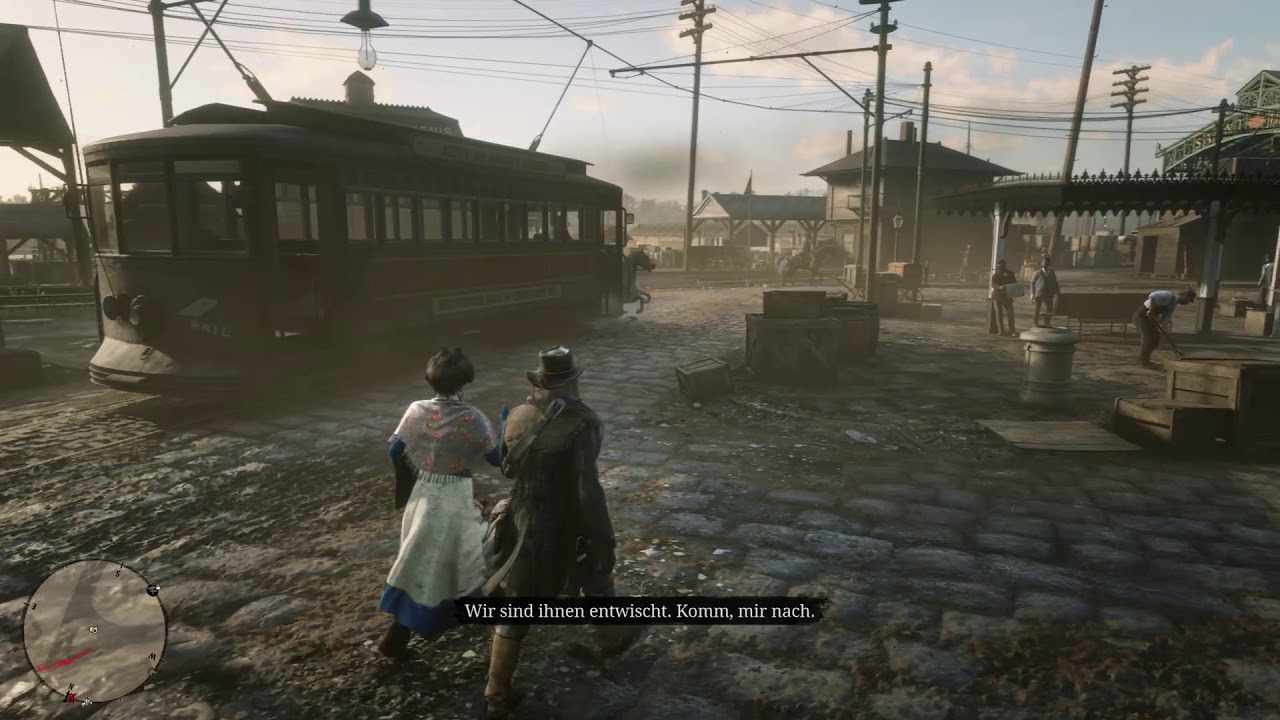 Tramway gone wild | Red Dead Redemption 2 - YouTube