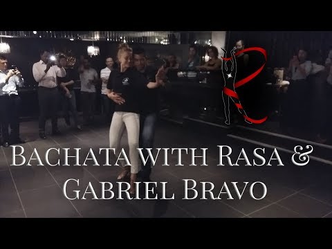 Rasa Pauzaite: Bachata Demo with Gabriel Bravo Rivera