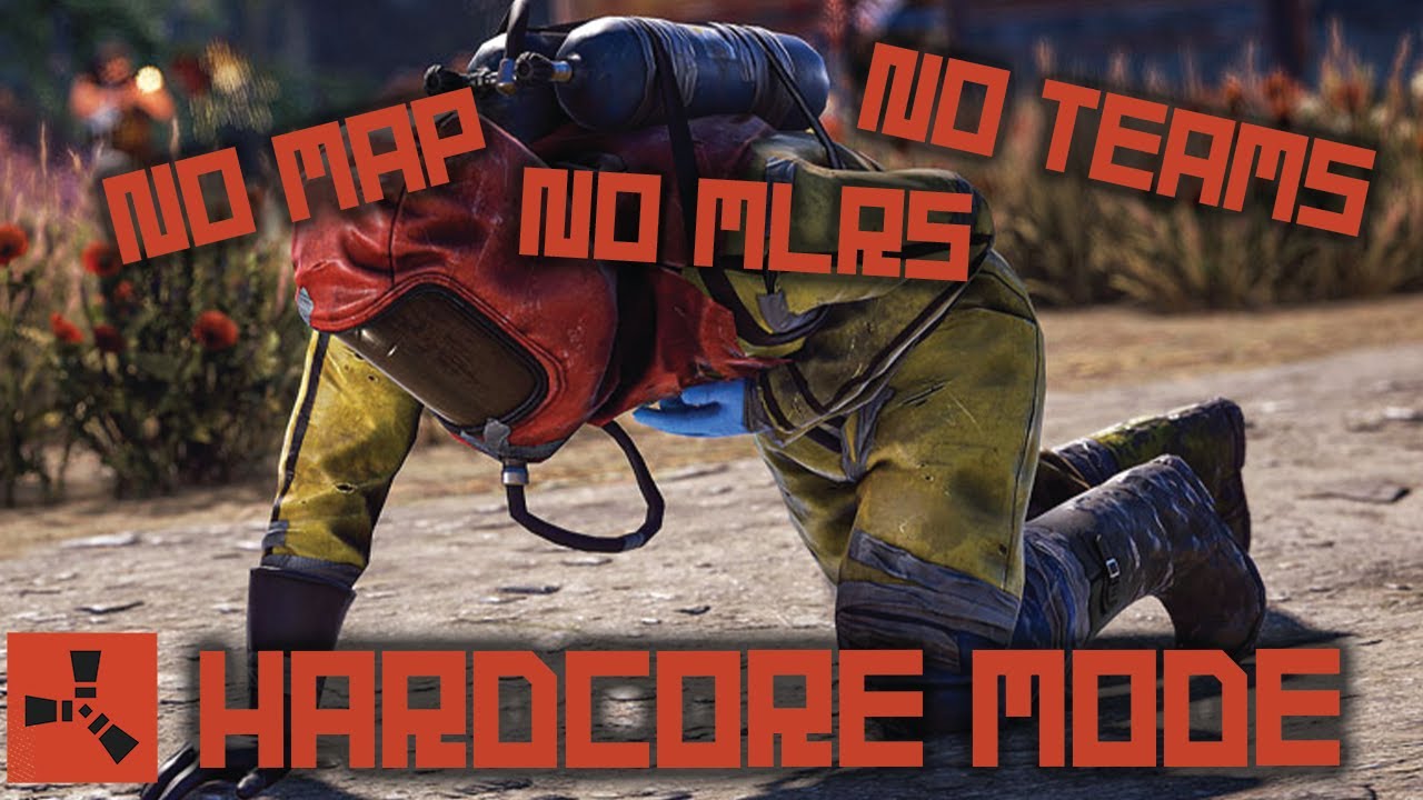 First Look at Hardcore Mode in Rust - Rust Staging Update 2022 - YouTube