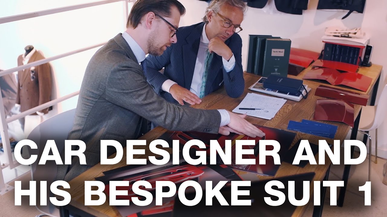 How to make the perfect bespoke suit for a car designer (Part 1 ...