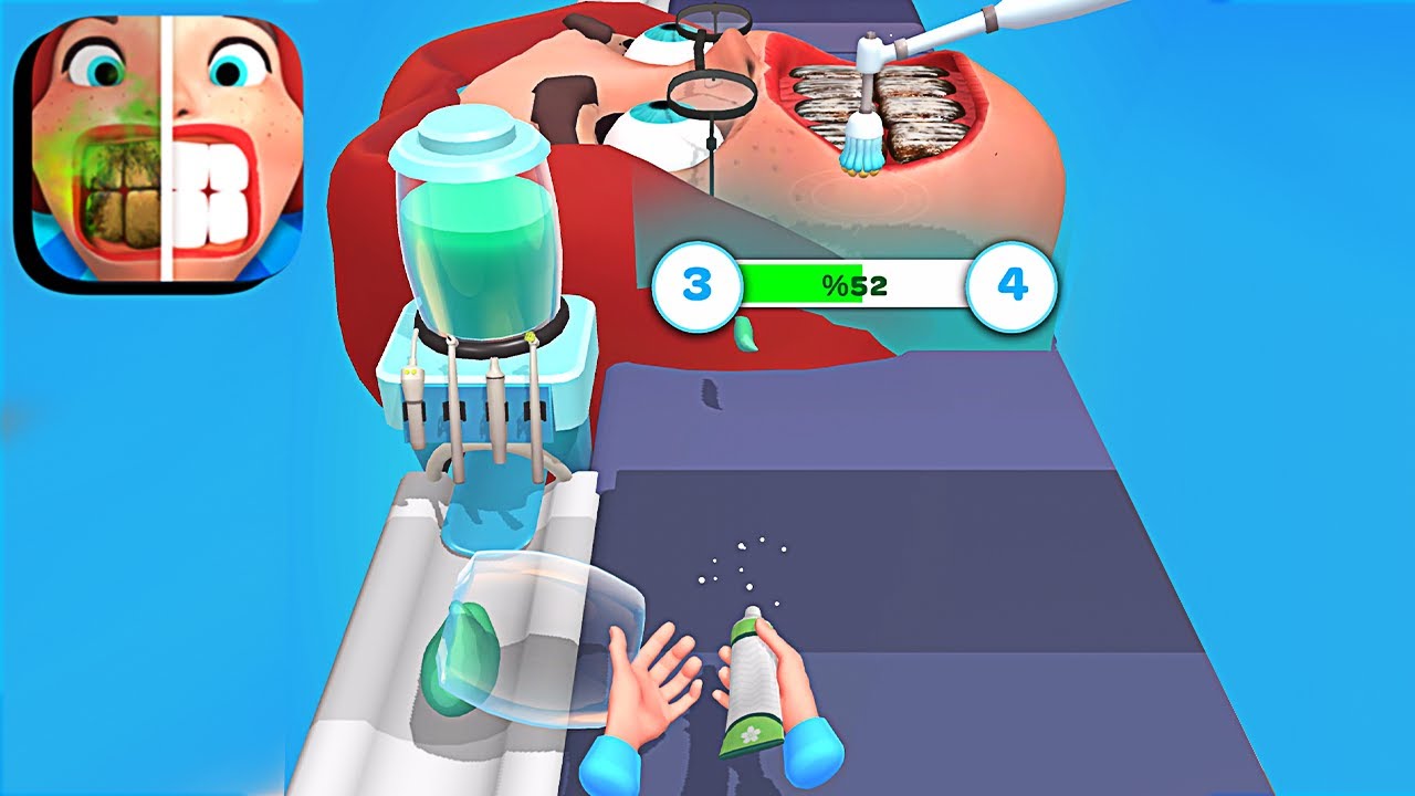 Teeth Run - All Levels Gameplay Android,ios (Part 7) - YouTube