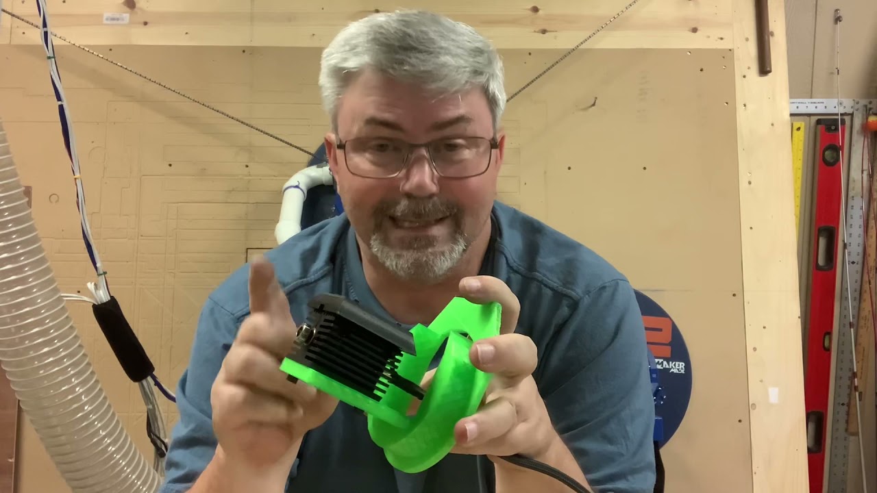 JTECH 7W Laser on MakerMade CNC Platform - YouTube